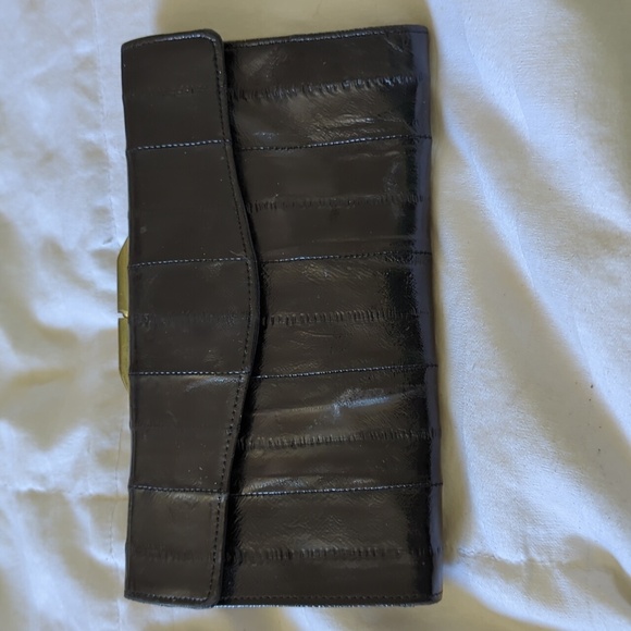 Bags | Vintage Eel Skin Wallet | Poshmark
